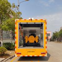 China Vehicle - Mounted Type Lobe Pump Truck For Flood Control And Drainage for sale