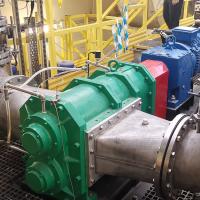 China MBR Membrane Processing High Flow Adjustable Steering Lobe Pumps for sale