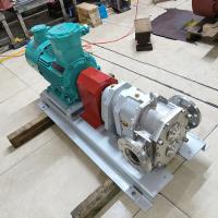 China Easy To Maintain Rubber Rotor Oil Sludge Recovery Lobe Pumps for sale