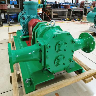 China Solid Particle Resistant Efficiency Rotary Lobe Pumps For Waste Water Treatment for sale
