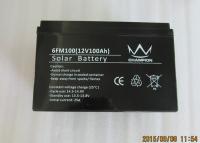 China 100ah Lead Acid Battery Maintenance Free Good Cyclic Property for sale