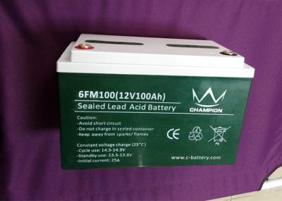 China Champion 12v 90ah Deep Cycle Lead Acid Battery Apply To UPS Inverter Application for sale