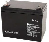 China UPS 75ah12v Deep Cycle Gel Battery Rechargeable With Big Capacity for sale