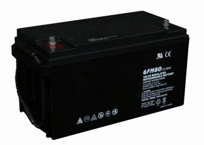 China 80ah Deep Cycle Sealed Lead Acid Battery 12V 350*166*179mm Size for sale