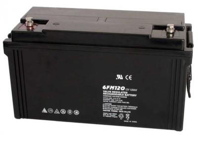 China Solar Storage Deep Cycle Lead Acid Batteries 12v120ah Low Self Discharge for sale