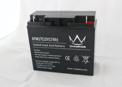 China Lightweight 17ah Seal Solar Lead Acid Battery Gel Or AGM Type for sale