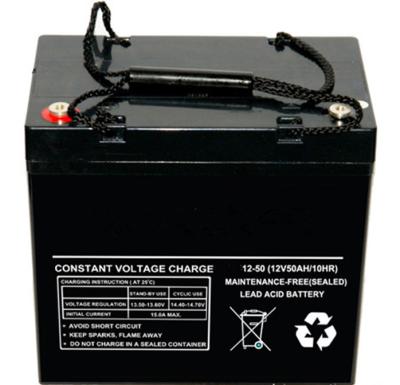 China Large Capacity Solar Lead Acid Battery 50ah Inverter Power System for sale