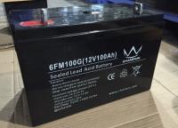 China 6FM80 80ah Black Agm or Gel Deep Cycle Batteries Apply for Banks & Financial Centre for sale