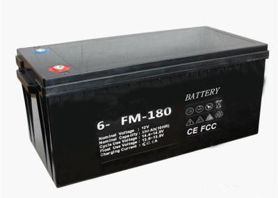China Lightweight 12V 180Ah Battery VRLA Deep Cycling Gel Type With M8 Terminal for sale