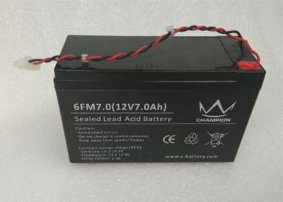 China Solar Lamp Gel Lead Acid Battery , Wire Terminal 7Ah 12V Deep Cycle Gel Battery for sale