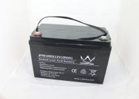 China Deep cycle AGM Lead Acid Battery 12v 100ah For ups power solar system for sale