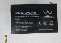 China Sealed Long Life Lead Acid Battery 12v12ah security system use UPS power supply for sale