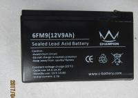 China Long life sealed lead acid battery 12v9ah high rate long discharge time UPS power for sale