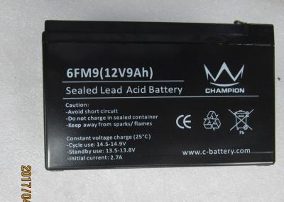 China Long life sealed lead acid battery 12v9ah high rate long discharge time UPS power for sale