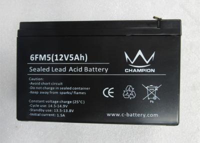 China Long life vrla battery 12v 5ah Lead Acid Battery SLA AGM and gel type UPS power for sale