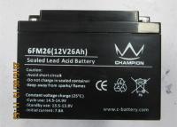 China Lead Acid Deep Cycle Gel Battery 12v 26ah Solar And Inverter And Ups Power for sale