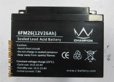 China Lead Acid Deep Cycle Gel Battery 12v 26ah Solar And Inverter And Ups Power for sale