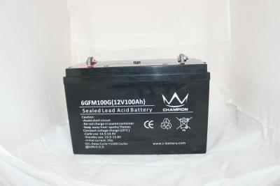China Rechargeable Long Life Lead Acid Battery , Agm Deep Cycle Battery 12V for sale