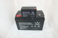 China Black 12 Volt Lead Acid Battery / Impact Proof Solar System Battery for sale