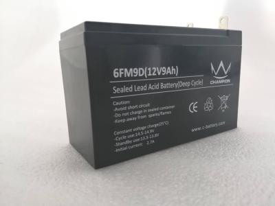 China Lightweight 12v Deep Cycle Battery / Lead Acid Gel Battery F1/F2 Terminal for sale