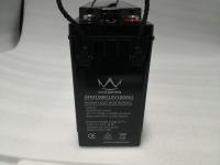 China Flat Rechargeable Flooded Lead Acid Battery / Deep Cycle Battery For Solar Storage for sale