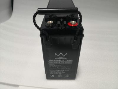China No Electrolyte Leakage Front Terminal Battery , Sealed Lead Acid Battery 12v for sale
