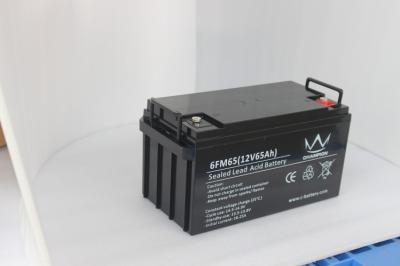 China Deep Cycle Sealed 12v65ah Lead Acid Battery AGM And Gel Type For Off Grid Power for sale