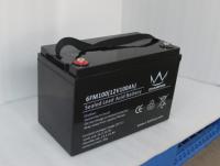 China Rechargeable 12v 100ah Deep Cycle Solar Lead Acid Battery Agm Vrla Battery for sale