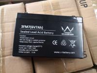 China Low Discharge Sealed Lead Acid Battery 6v 7ah For Communication Systems for sale