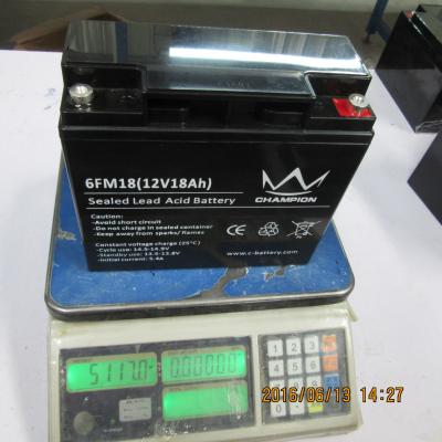 China Valve Regulated Agm Deep Cycle Battery , Charging Sealed Lead Battery for sale