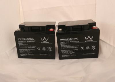 China 6FM40G Solar Gel Type Batteries / Deep Cycle Gel Electrolyte Battery for sale