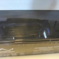 China Black ABS 12V 200ah AGM Deep Cycle Battery M8 Terminal for sale
