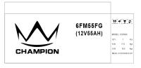 China 6FM55FG 12v 55ah GEL Lead Acid Battery M6 Terminal for sale