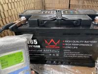 China 37.5A 6FM150G 12V 150AH Gel Lead Acid Battery For Solar Cell for sale