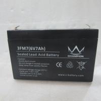 China UPS Power Backup 3FM12 6V7Ah Sealed Lead Acid Battery M8 Terminal for sale