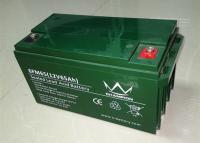 China Wheel Chair / UPS 12 volt 65ah Deep Cycle Lead Acid Battery 6FM65D for sale