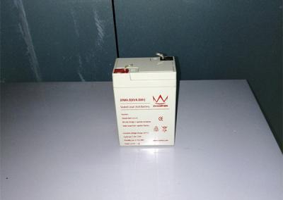 China SLA AGM 4 ah Sealed Lead Acid Battery 6 Volt For Solar Street Light 3FM4 for sale