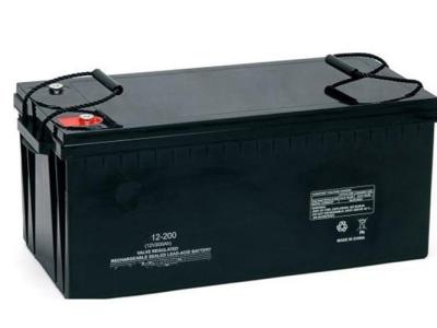 China High Rate Shock Proof VRLA AGM SMF 12V Lead Acid Battery 200ah For LED Lighting for sale