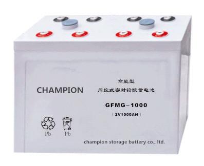 China Professional Deep Cycle 1000 Ah Solar Lead Acid Battery 2V GFM1000D for sale