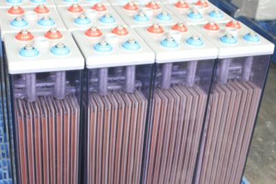 China Flooded Tubular Plate Deep Cycle Lead Acid Battery 2v 2500Ah DIN 40 737 T3 for sale