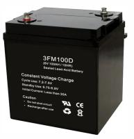 China M8 Gel Lead Acid Batteries 6v 100ah Deep Cycle Battery For Wheel Chair / Golf Cart for sale