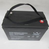 China Off Grid Solar Gel Type Deep Cycle Battery 6v 225ah M8 Terminal Solar Lead Acid Battery for sale