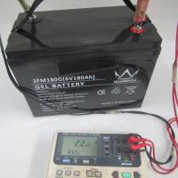 China Off Grid Solar Gel Type Deep Cycle Battery 6v 225ah M8 Terminal Solar Lead Acid Battery for sale