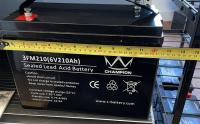 China 6 Volts Sealed Deep Cycle Lead Acid Battery 180Ah For Golf Cart for sale