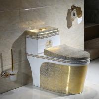 China White Ceramic Single Piece Toilet Bowl with Dual-Flush 3L/6L for sale
