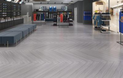 China 200x1200mm Wooden Porcelain Tiles Silvery Brown for Floor and Wall for sale