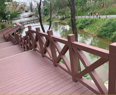 China WPC Fence Panel 2000x1200mm Wood Plastic Composite Railing for sale