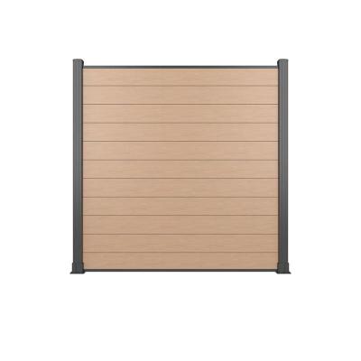 China WPC Cladding Panel 24x170mm Wood Plastic Fence for Garden Terrace for sale