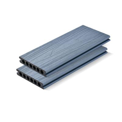 China 138x23mm WPC Decking Boards Wood Plastic Composite Outdoor Flooring for sale