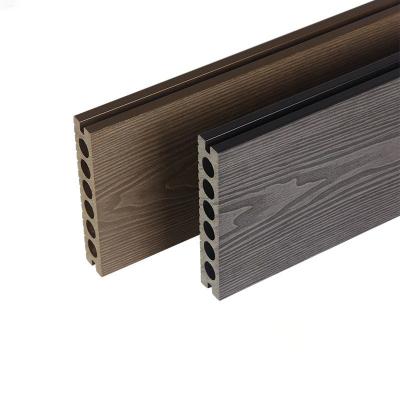 China WPC Decking Board 140x25mm Wood Plastic Composite Flooring for Outdoor for sale